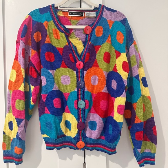 Christine Foley | Sweaters | Vintage 9s Christine Foley Sweater | Poshmark